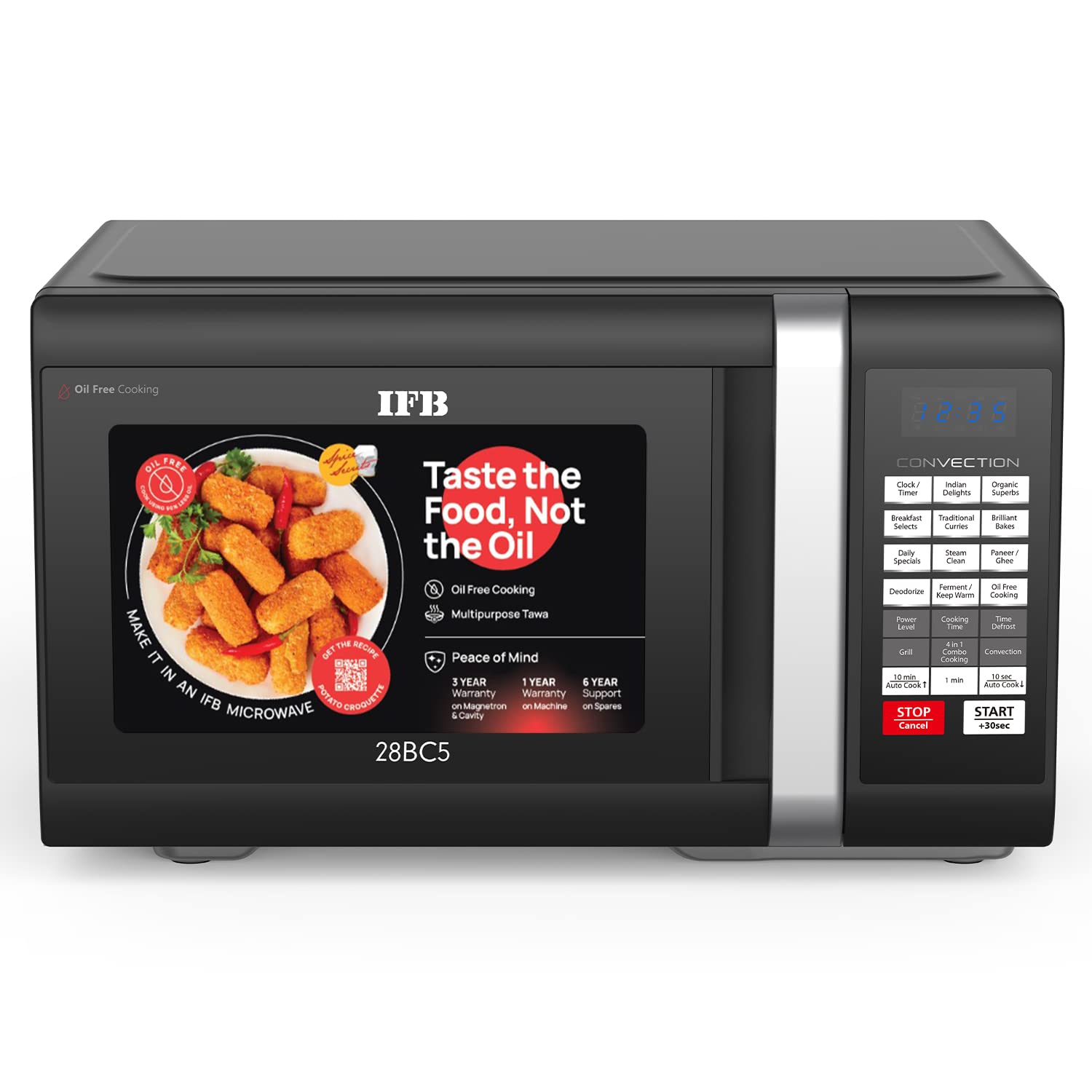 28BC5 (28 LTRS)(BLACK)(8903287005664) - MWO-CONVECTION - IFB | Girias - Buy Home Appliances ...