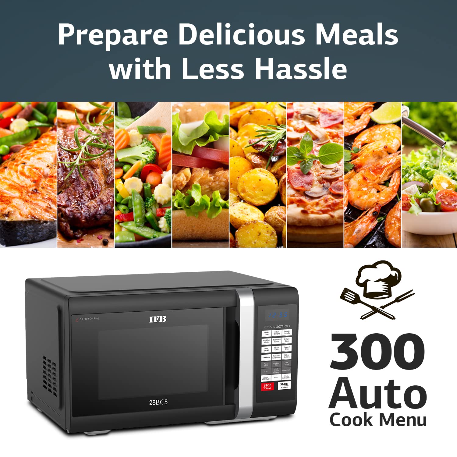 28BC5 (28 LTRS)(BLACK)(8903287005664) - MWO-CONVECTION - IFB | Girias - Buy Home Appliances ...