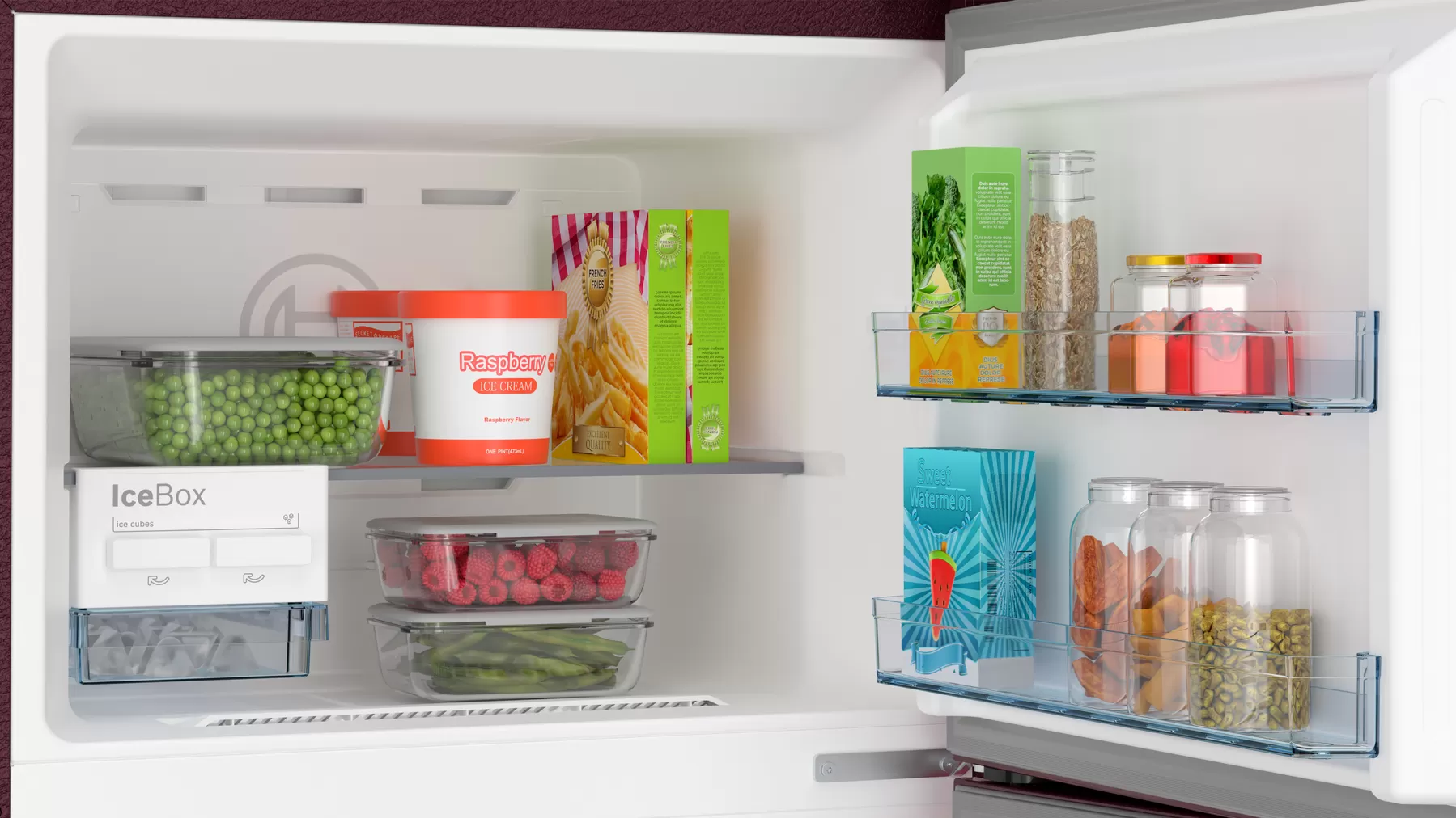 CMC33WT5NI - (332 LTRS)(CANDY RED)(3 DOOR) - REF-FF - BOSCH | Girias ...