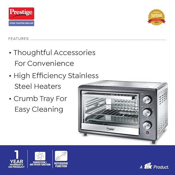 ROTISERIE 36 SSRC (36 LTRS)(42290) - OVEN TOAST GRILLER - PRESTIGE | Girias - Buy Home ...