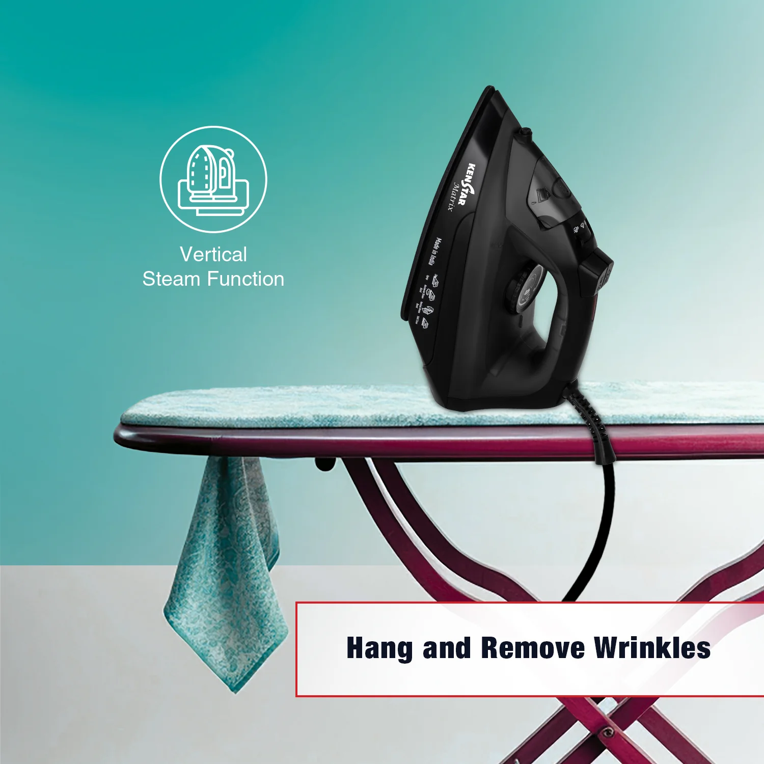 MATRIX (2000W)(STEAM)(KSIMAT20KPR0-DRI)-IRON-KENSTAR | Girias - Buy ...